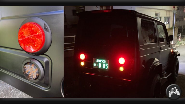 ジムニー（JA12,JA22,JB32）の丸型テールライト交換編 | ジムニー愛がとまらない車DIY初心者のためのジムニッ記